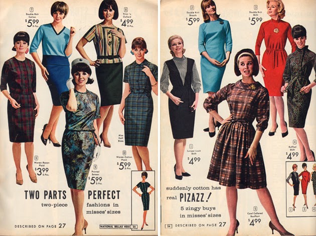 Rullalla: Vaatetuksen historia; raapaisuja 50- ja 60-luvun muodista