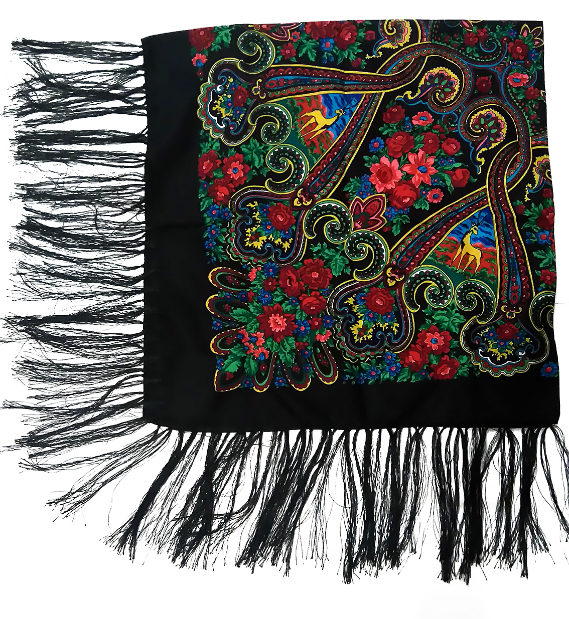 Noi modele de esarfe rusesti, din casmir