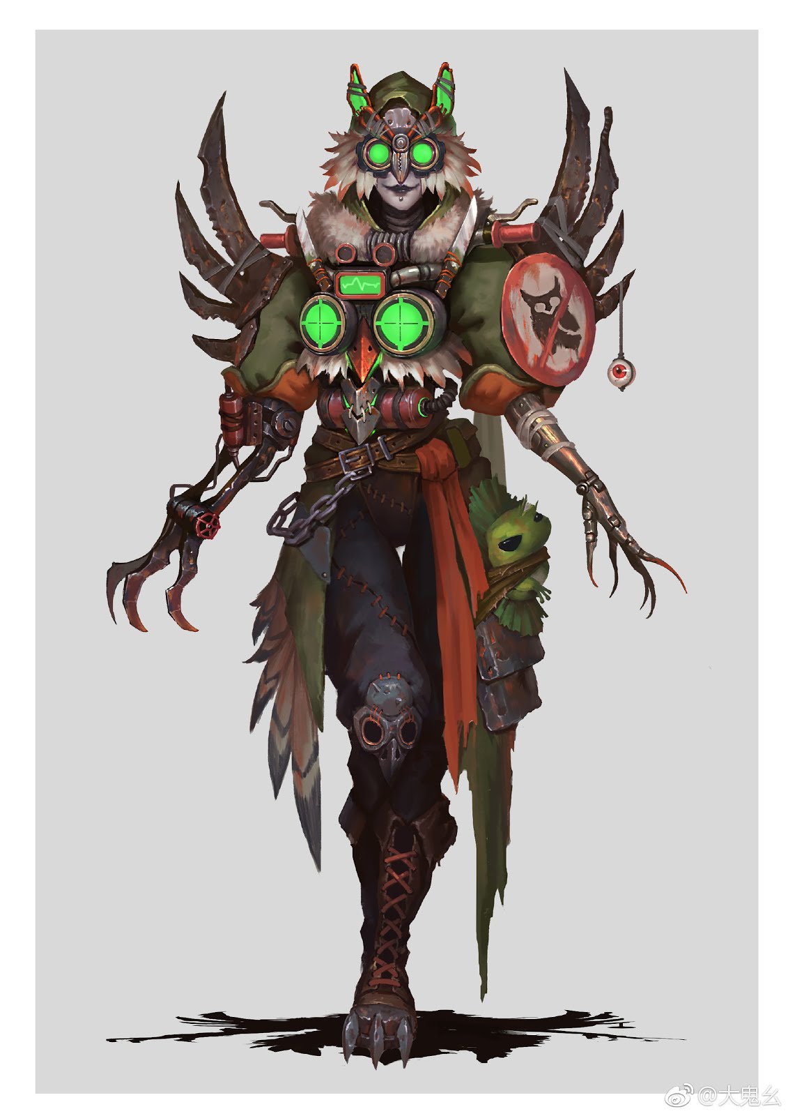 Seduced by the New...: Character Concept Art