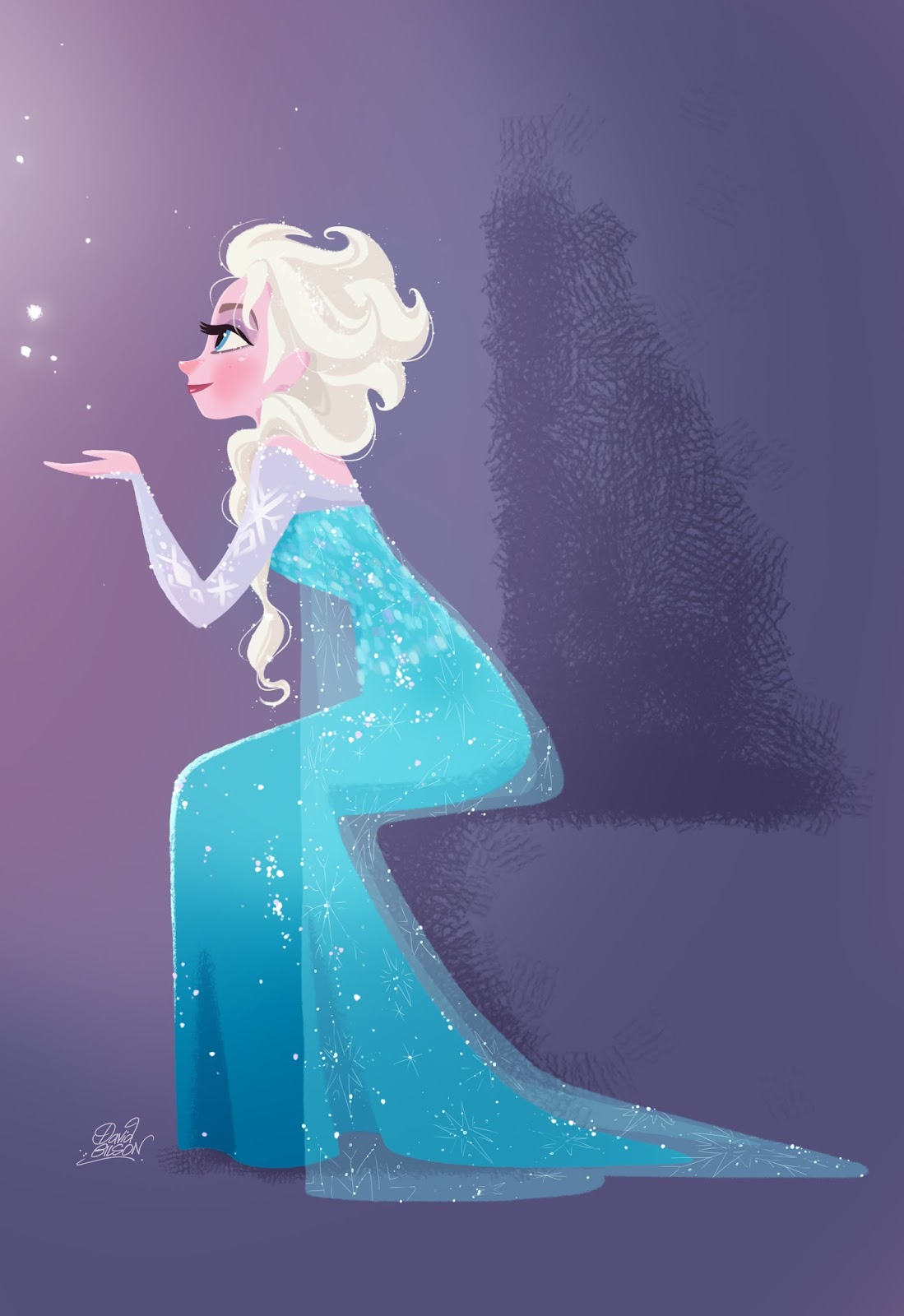 David Gilson: Elsa, la Reine des Neiges de Disney