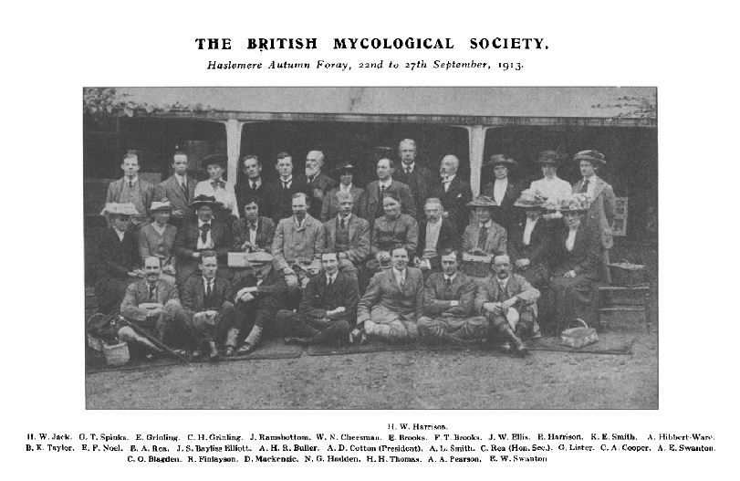 Misidentifying Fungi: E. W. Swanton and mycology at Haslemere ...