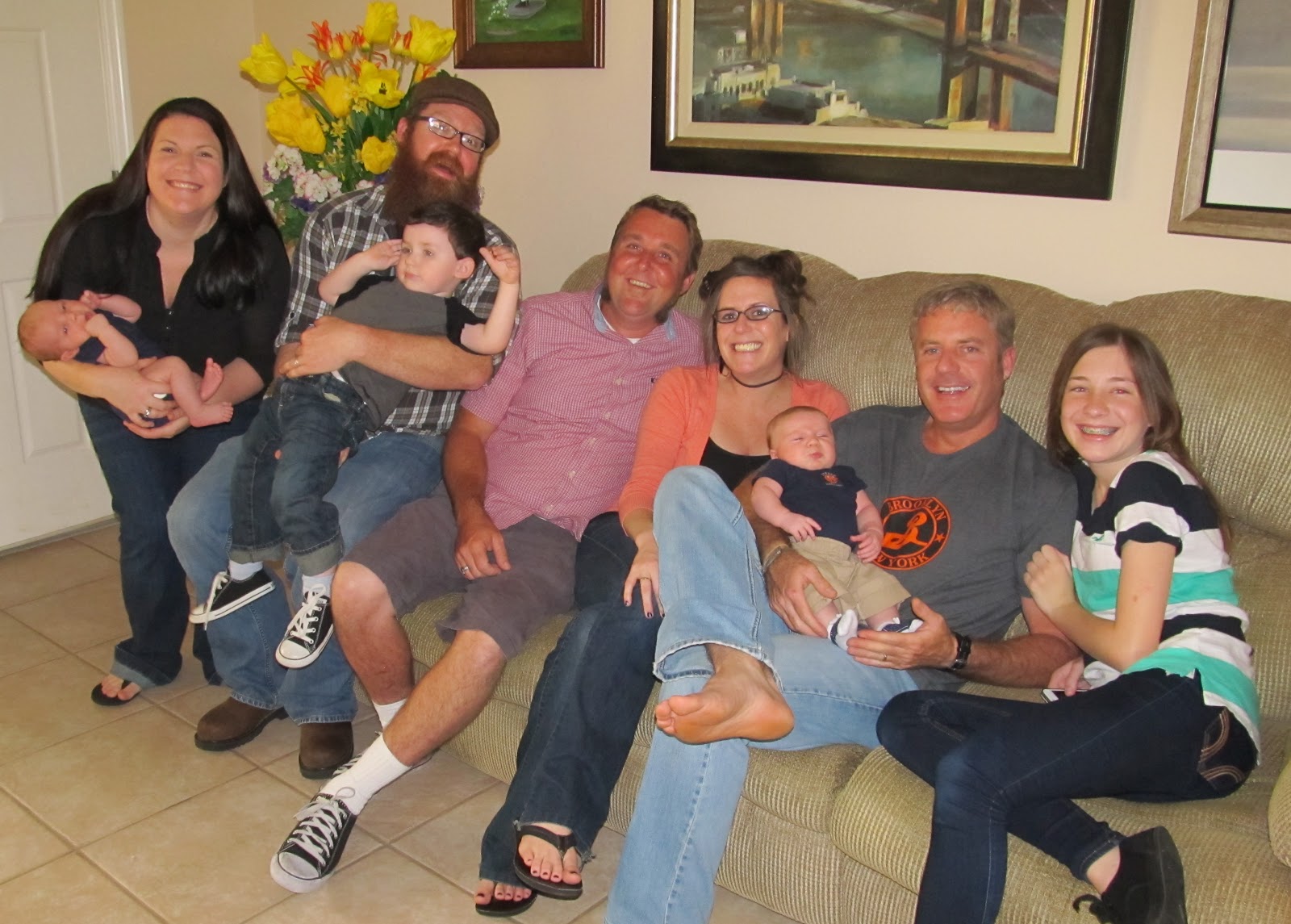 The Early family: Baby cousins...