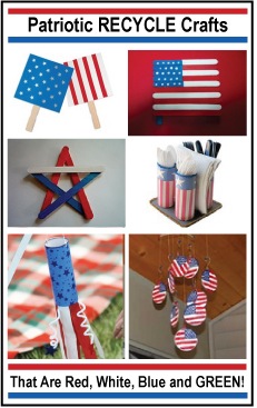 For more Patriotic Flag and Craft Ideas for any occasion: