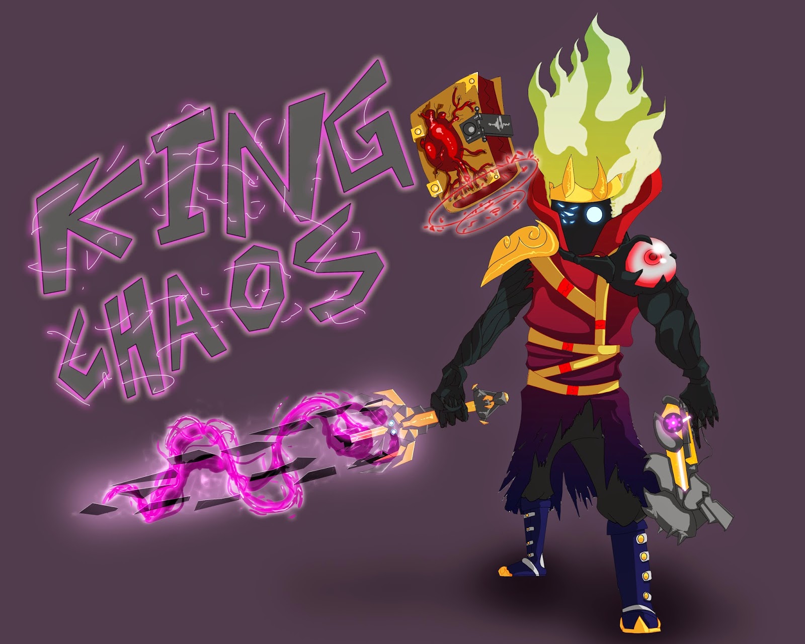 My Progress, Portfolio, Game, Concept Art and Animation: King Chaos ...