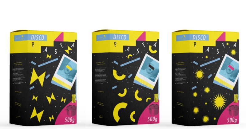 Disco pasta on Packaging of the World - Creative Package Design Gallery