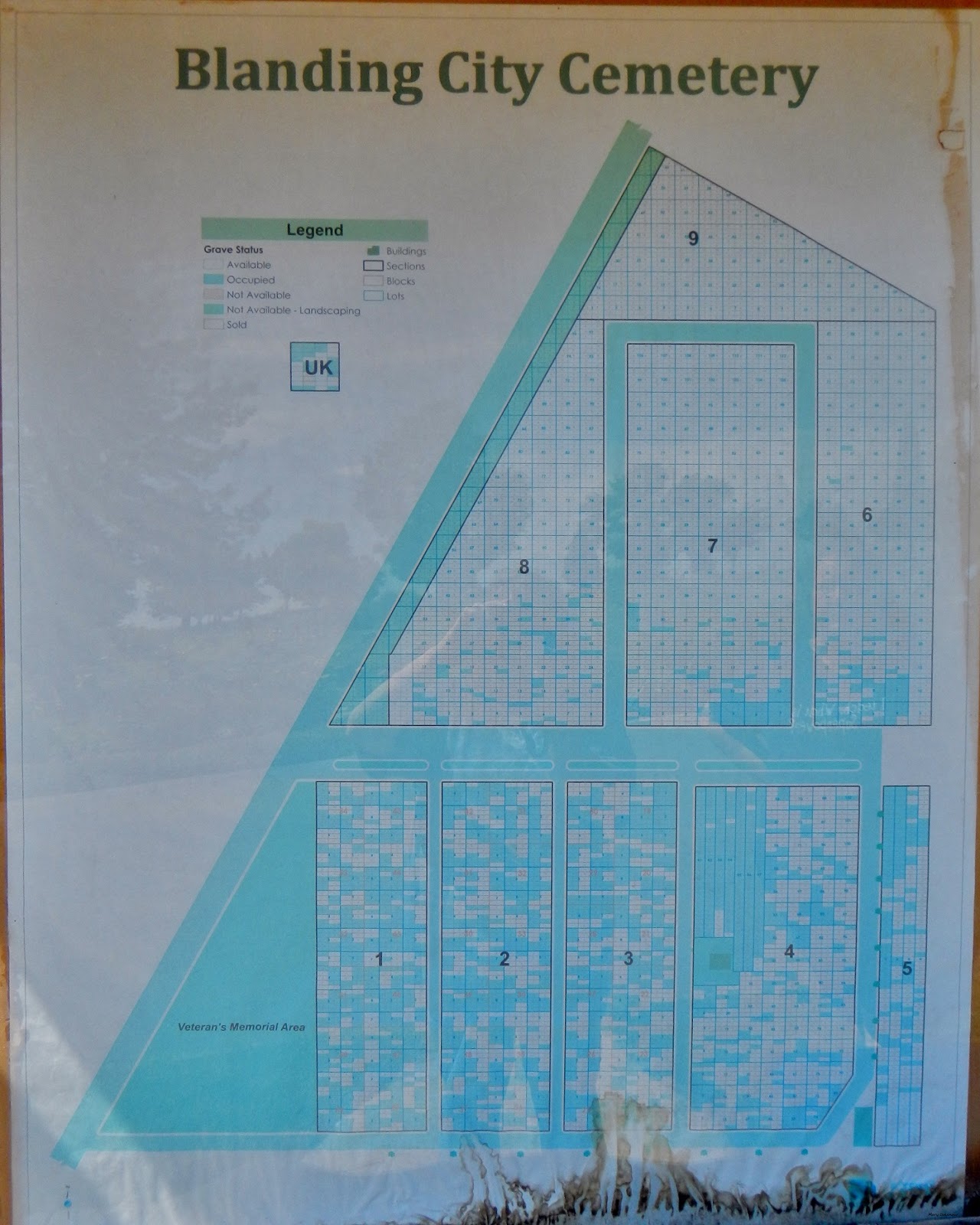 The Southwest Through Wide Brown Eyes: Blanding Cemetery