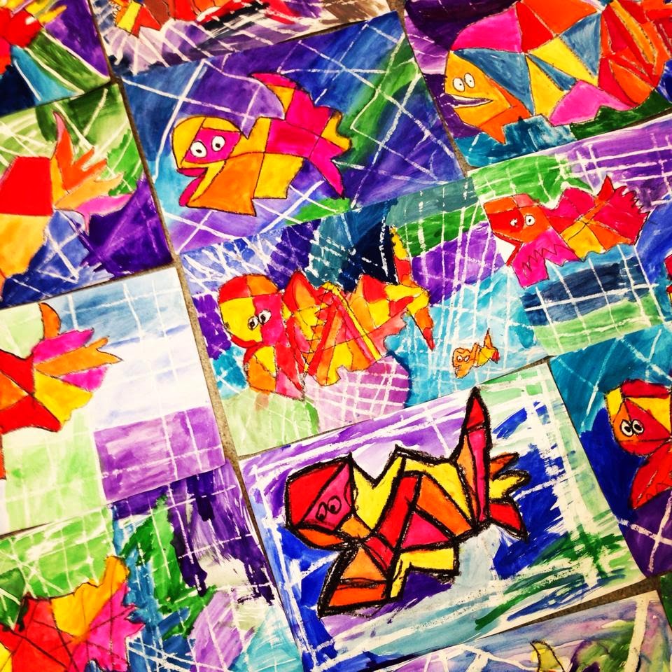 Visual Arts: Paul Klee Cubist Fish