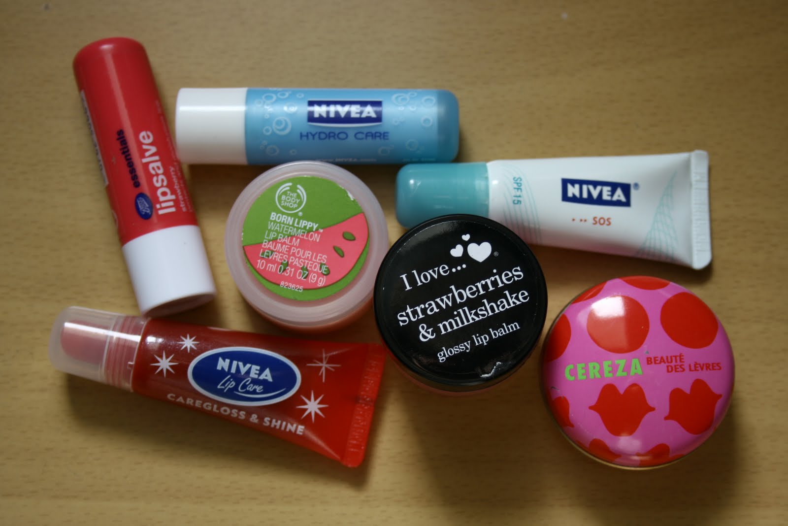 FOCUS ON THE QUIET: Lip balm collection
