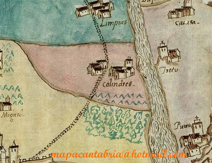 Historia de Colindres: 3-LOS PLANOS DE COLINDRES