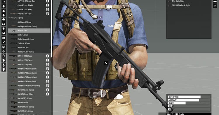 Arma 3 版の Project RACS MOD で Galil SAR や G3A3-S を予定 | 弱者の日記^^ - Arma 3 ...