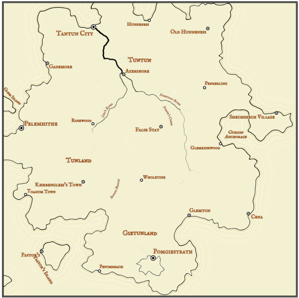 Here Dragons Abound: Lord of the Rings Map Style