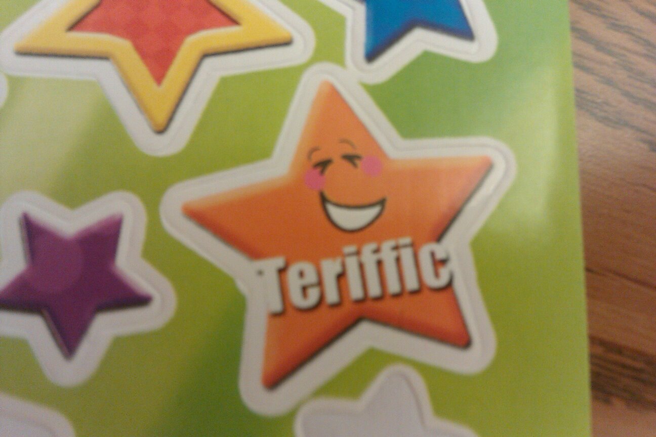 M* Print: Favorite Things #3: Reward Stickers