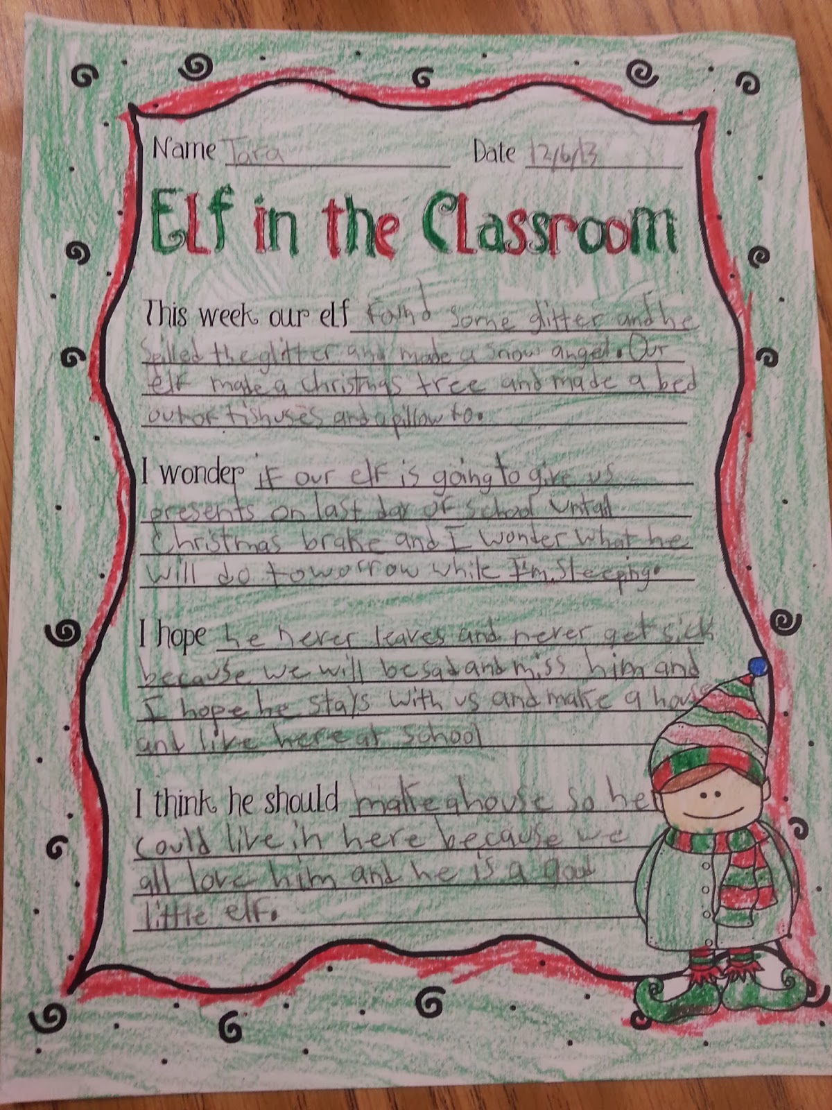 Elf in the Classroom - Week 1 - The Sharpened Pencil