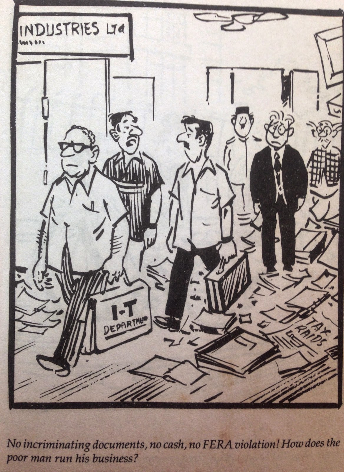 R.K. Laxman's Cartoons: Private Companies - 3