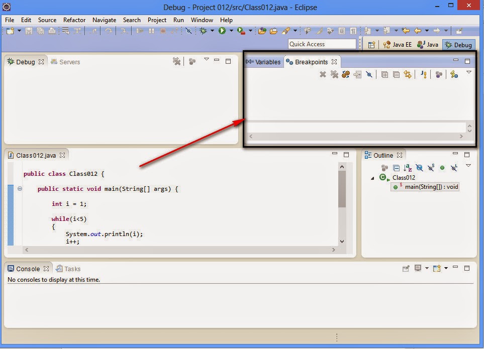 Selenium-By-Arun: 164. Debugging the Java Programs in Eclipse IDE