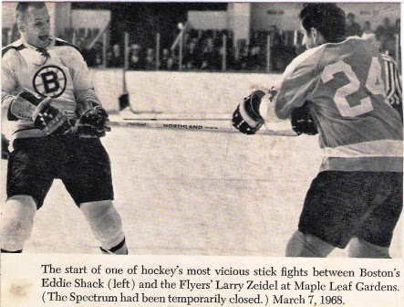 Hockey Then & Now: Larry Zeidel: Sticking it to the Opposition