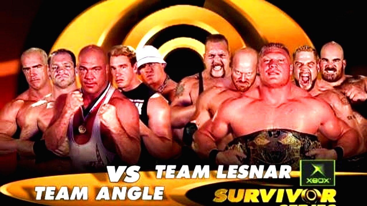 Historia del Wrestling: Team Angle vs Team lesnar, WWE Survivor Series 2003
