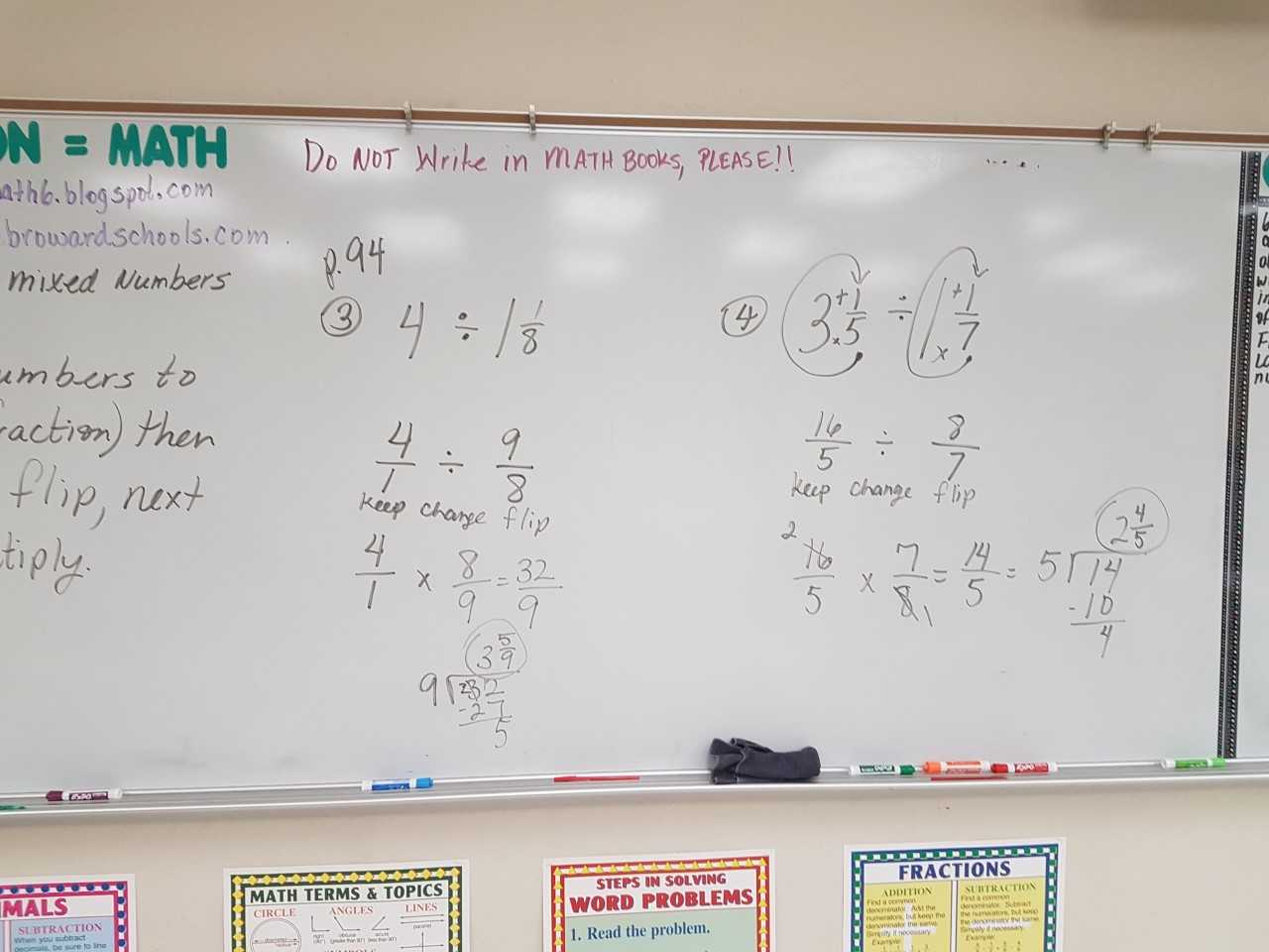 Mrs Negron 6th Grade Math Class Lesson 4 3 Dividing Mixed Numbers mrs-negron-6th-grade-math-class-lesson-4-3-dividing-mixed-numbers