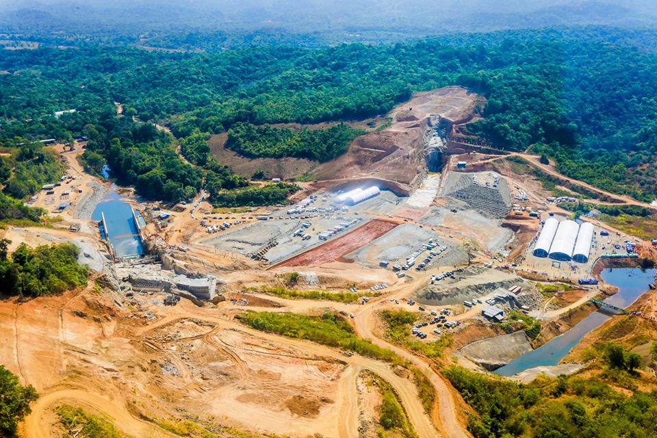Treasures Enshrined At The Main Dam Of Moragahakanda-Kalu Ganga Project ...
