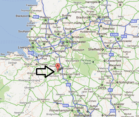 Joe's Journey to England (Bentley Praktikum): Basics about Crewe