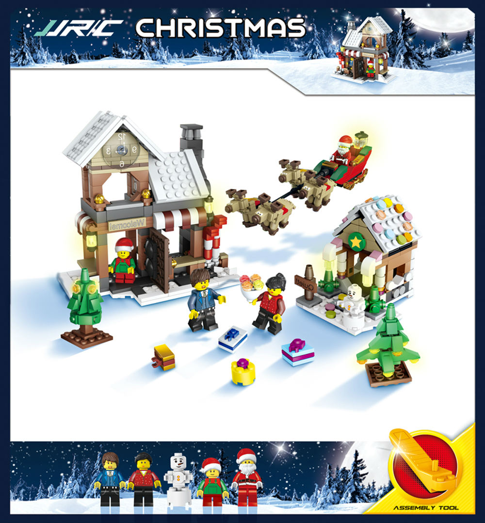 BLOG DOS BRINQUEDOS: Building Blocks Santa Claus