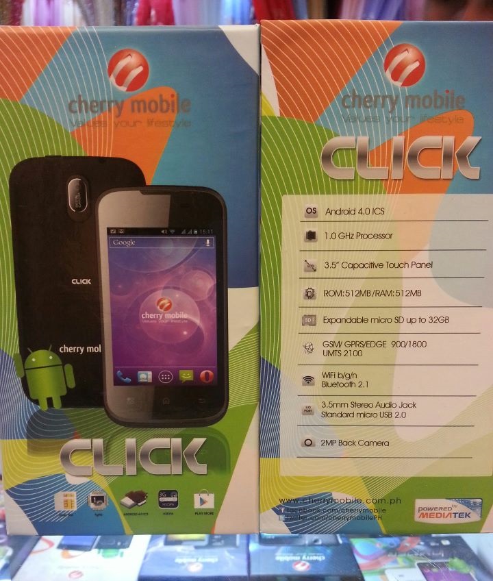 Cherry Mobile Click: Specs, Price and Availability in the Philippines