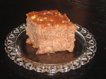 Authentic Greek Recipes: Greek Walnut Cake (Karidopita)