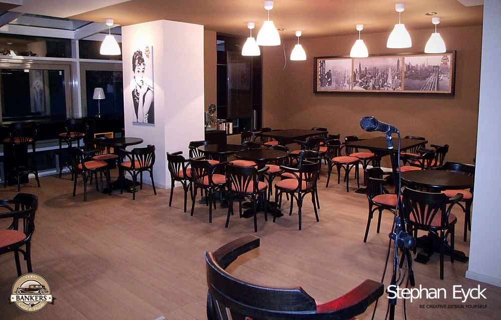 Design interior cafenea Galati - Povestea Bankers Café & Hubb