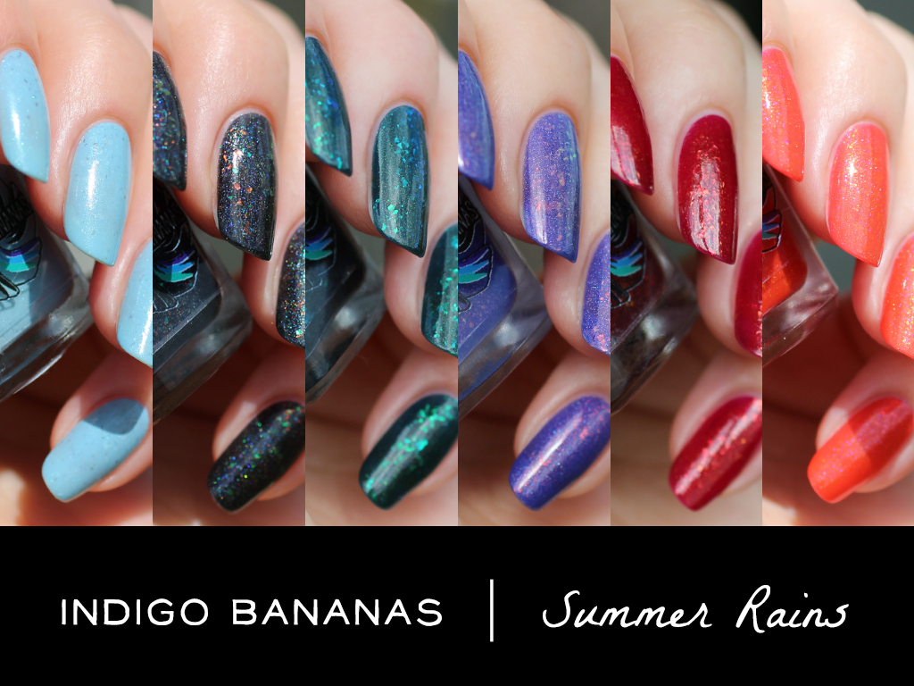 Royal Milk Tea: Indigo Bananas: Summer Rains 2014 Collection (Partial)