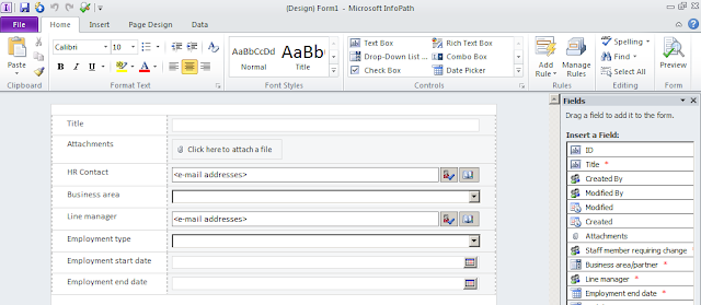Matt S Sharepoint Blog Conditional Validation Rules Infopath 2010