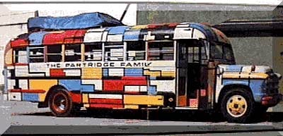 Partridge Family Bus Pattern