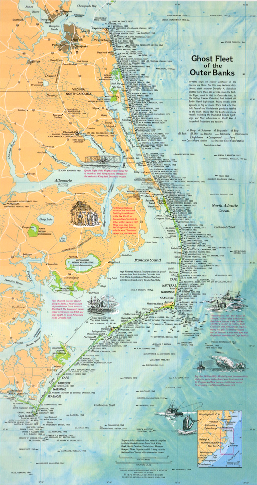 North Carolina Shipwrecks