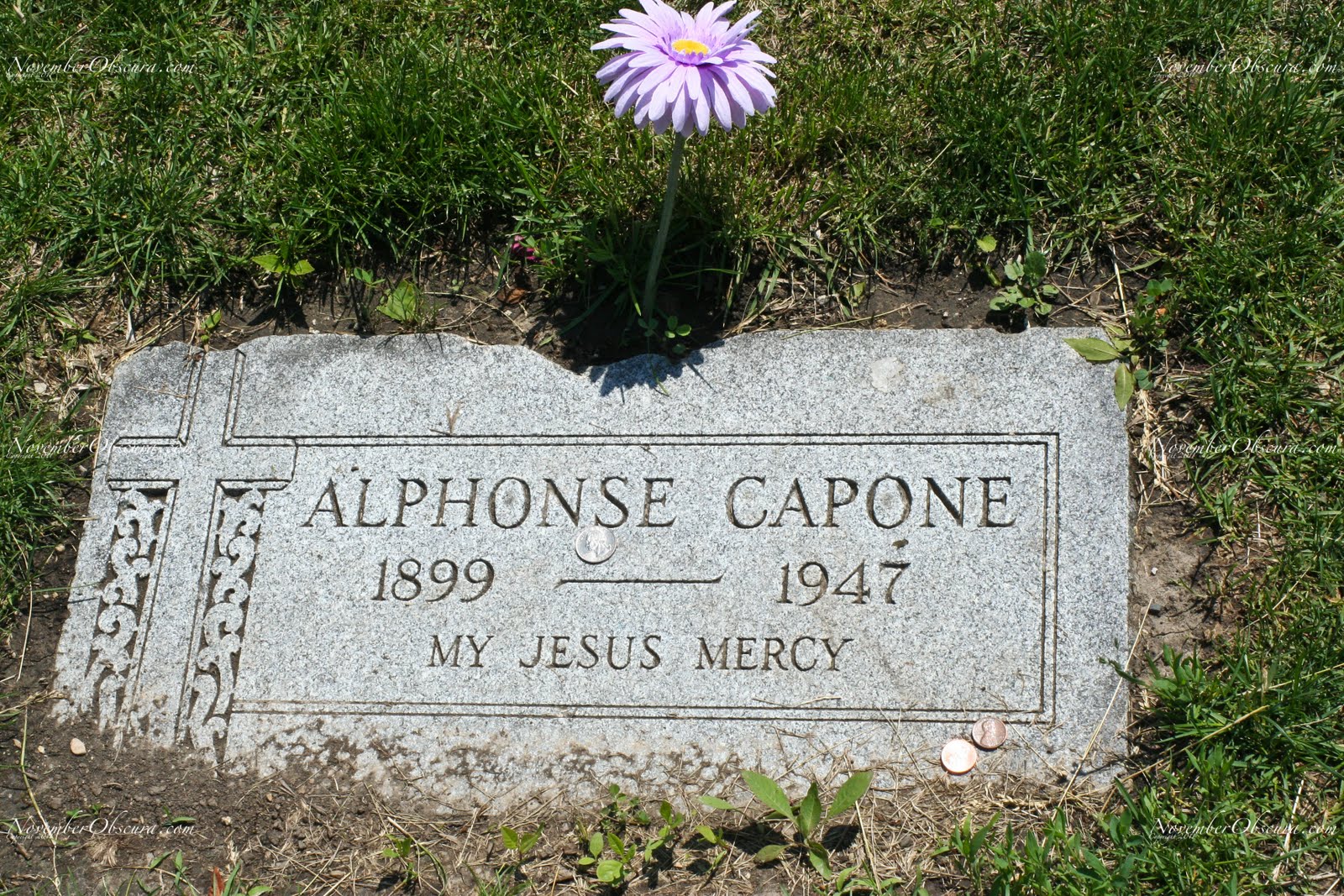 November Obscura: Mount Carmel Cemetery, Chicago- Al Capone