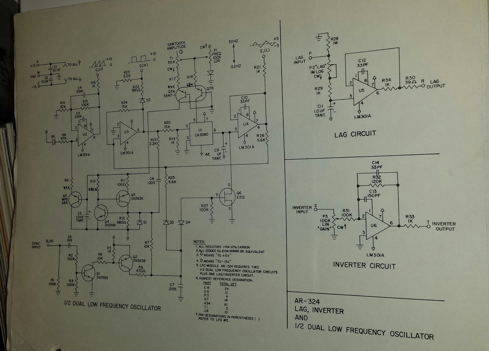 MATRIXSYNTH: Aries Modular Synthesizer Owners Manual with Blueprints ...