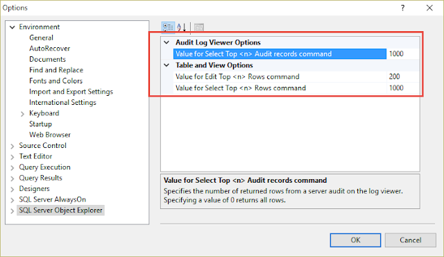 [SQL Server] Cách Sửa "Edit Top 200 rows" Sang "Edit Top 1000 rows ...