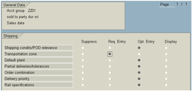 SAP-SD Online: Customer Account Group