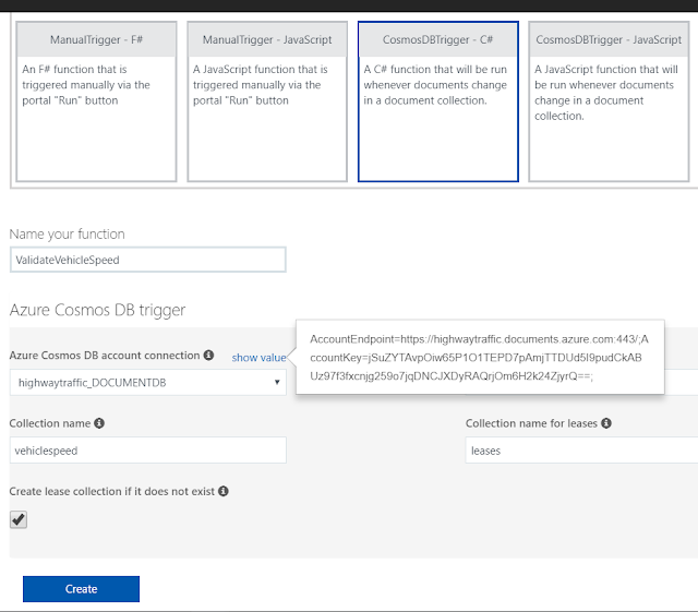 Hansamali Gamage: Azure Function App: Create a trigger on Cosmos DB