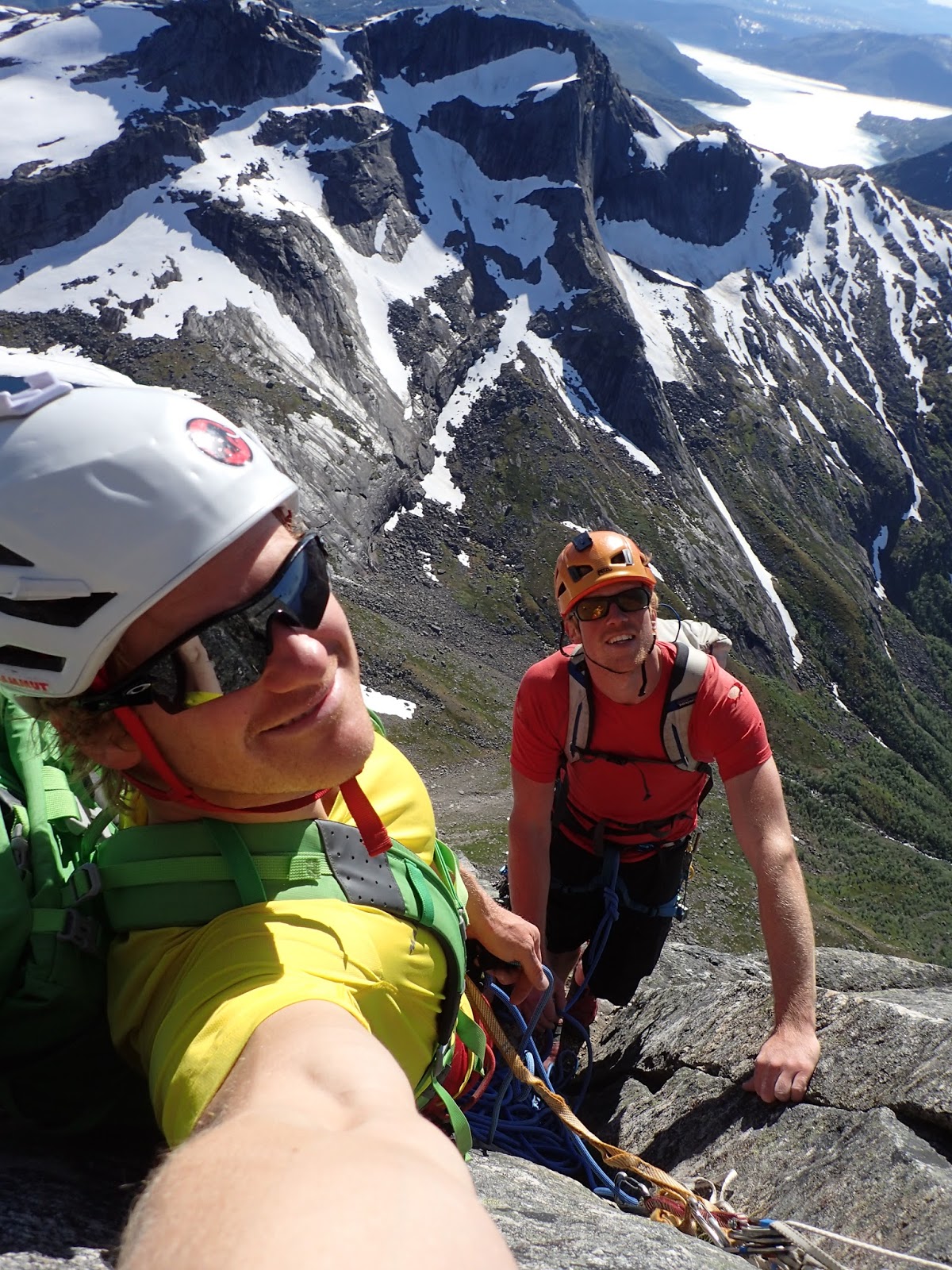 Alpin Klatring: Stetind via Sydpillaren (på ein måda..)