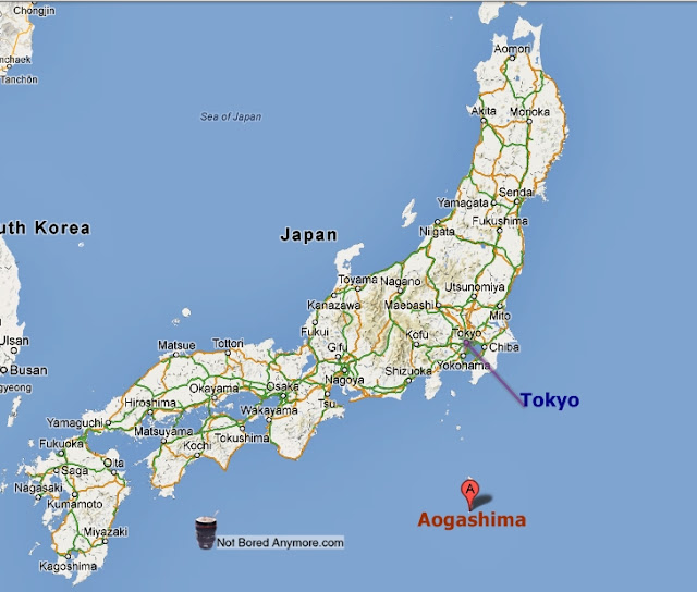 Beauty Of The World: "Aogashima Volcanic Island" of Japan - A Stunning Paradise