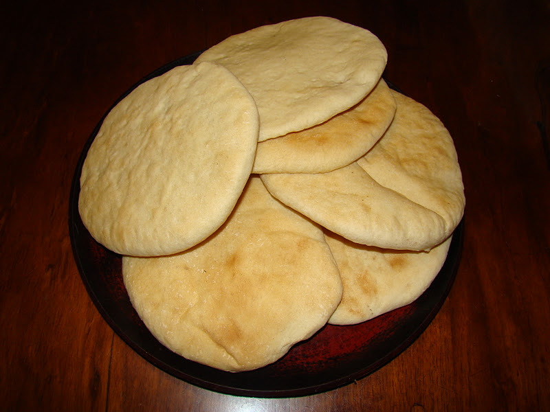 COCINA EN CASA: FIGAZZA ÁRABE (PAN DE PITA)
