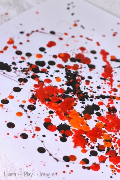 Melted Crayon Art With A Glue Gun ~ Learn Play Imagine