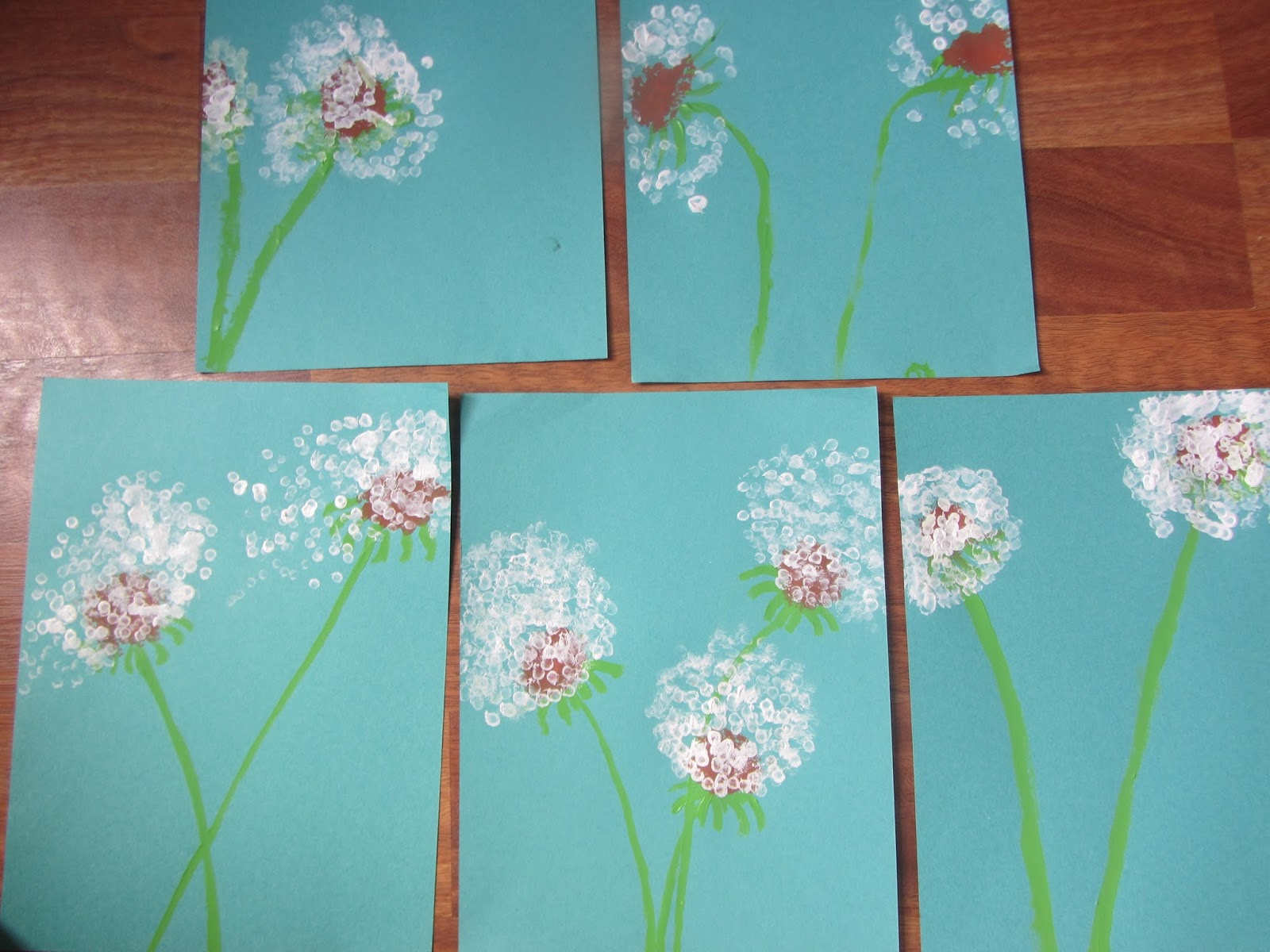 The Unlikely Homeschool: Dandelion Art Tutorial