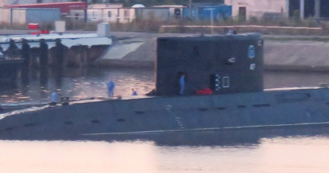Wargaming Miscellany: Seen at Kronstadt: A Project 872 Kilo-class submarine