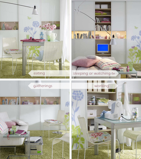 BRIGHT HOME: stylish small... living in 15m2 / život i rad u samo 15m2