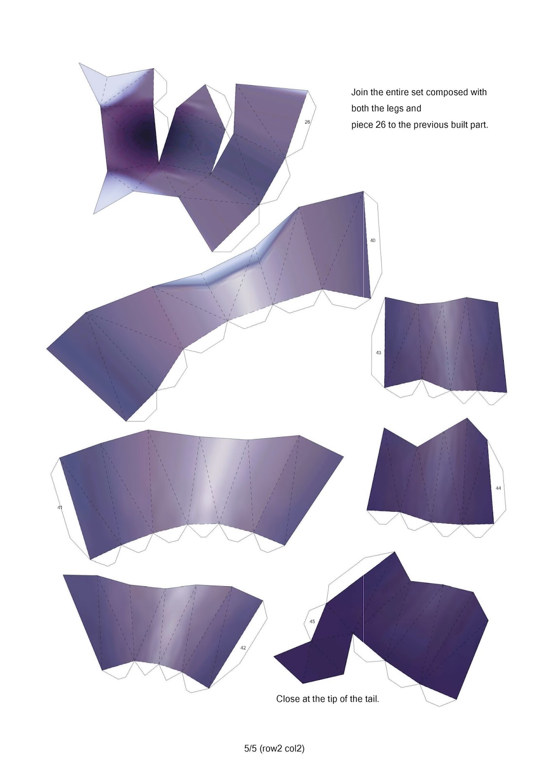 Mewtwo - CASA DO PAPERCRAFT