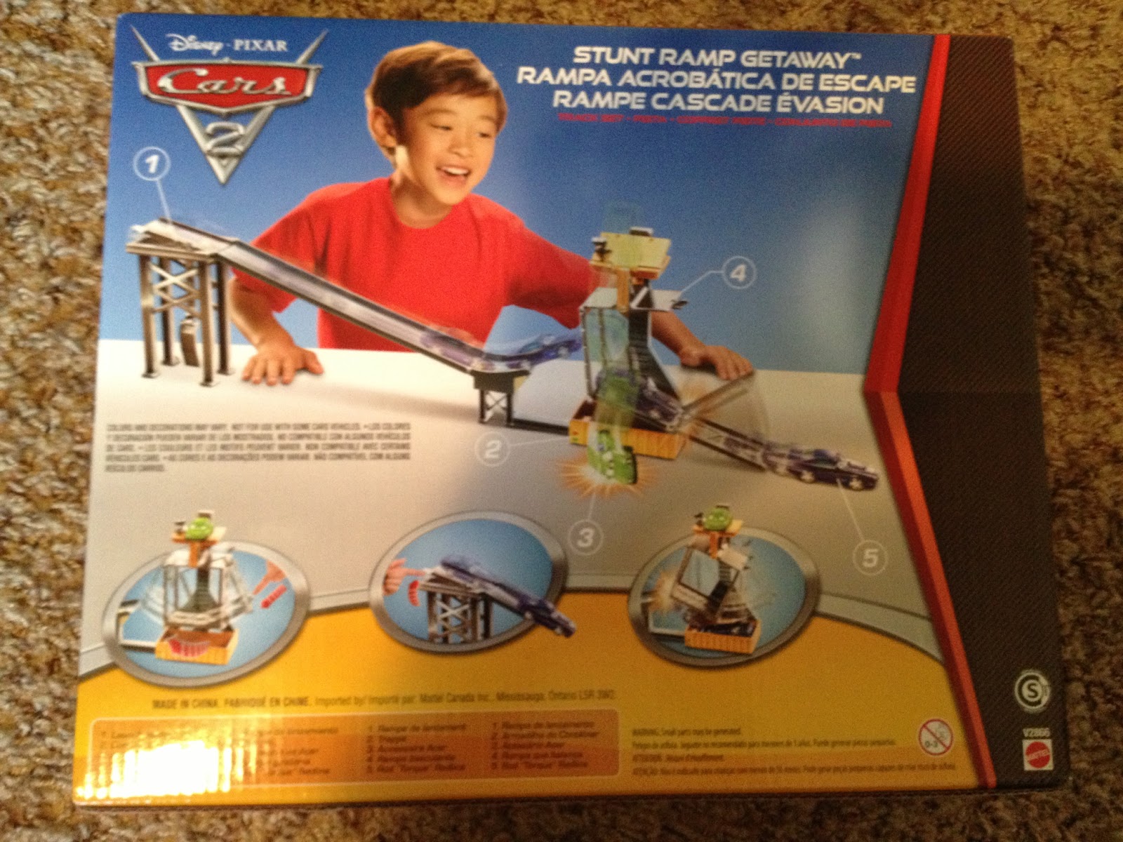 Dan the Pixar Fan: Cars 2: Stunt Ramp Getaway Track Set