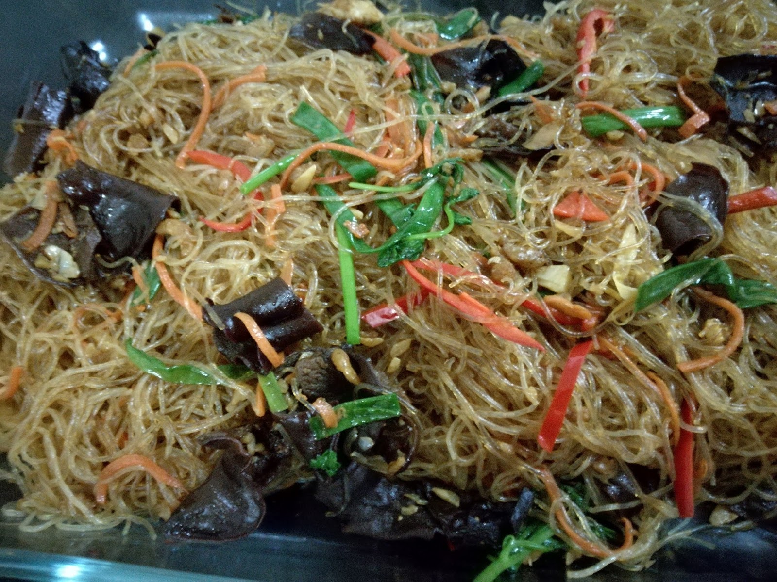 Enak Rasa Dari Dapur Kim: Fu Zhou Style Fried Glass Noodles With Mixed ...