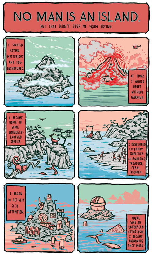 Comics Commentaries: Island