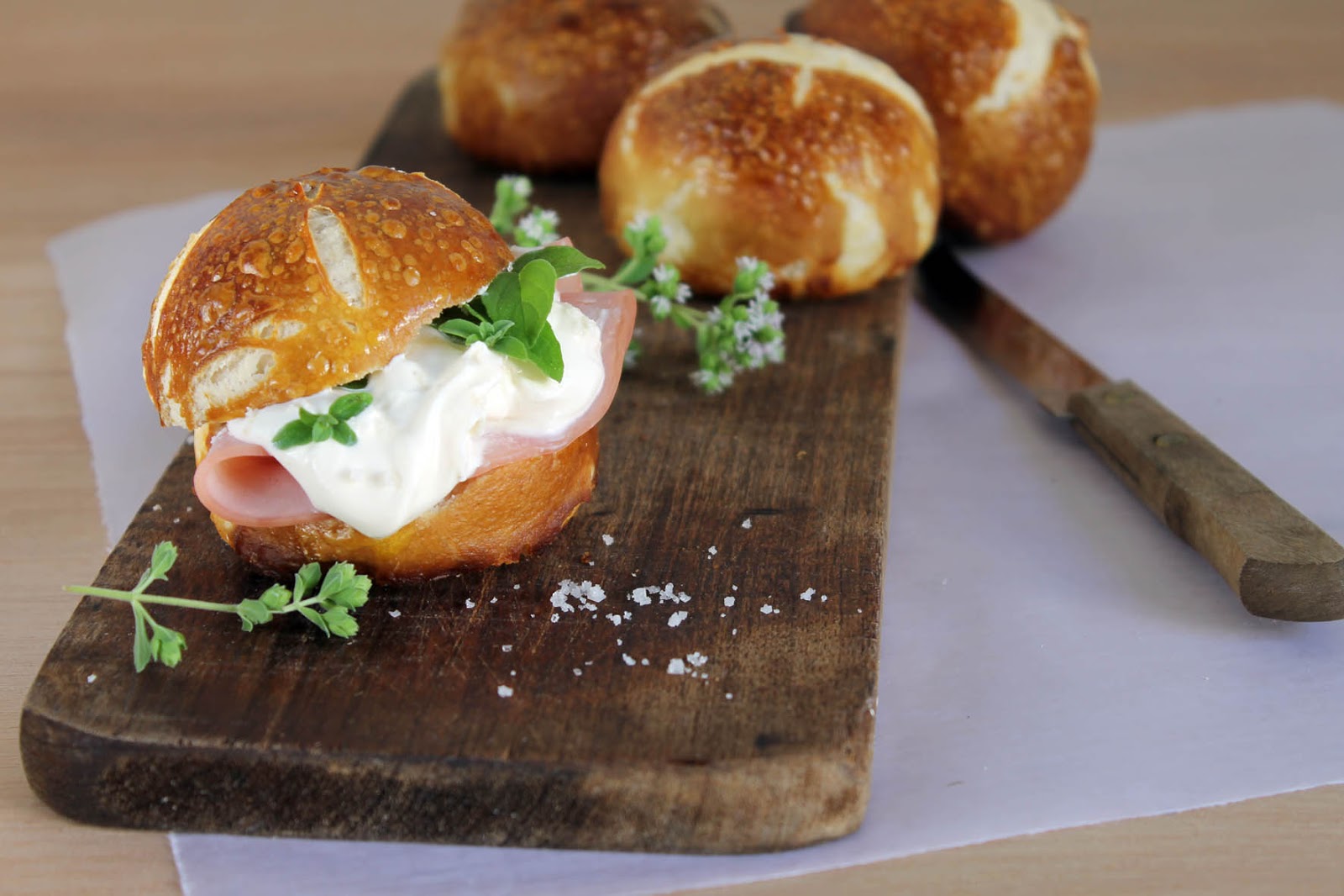 Filosofía de Sabor: Pan Estilo Pretzel