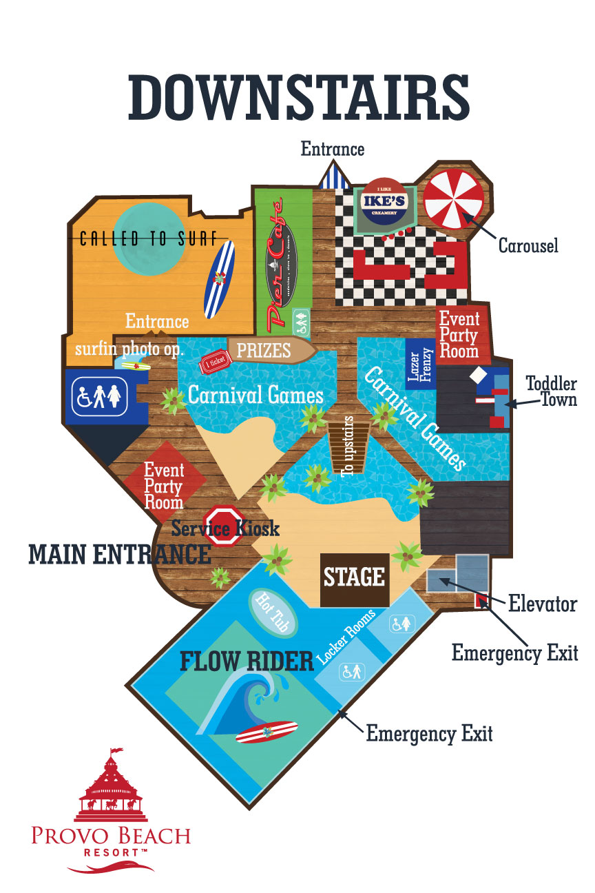 The Artful Wayfarings of Kelsey Carlson: Provo Beach Resort, layout MAPS!